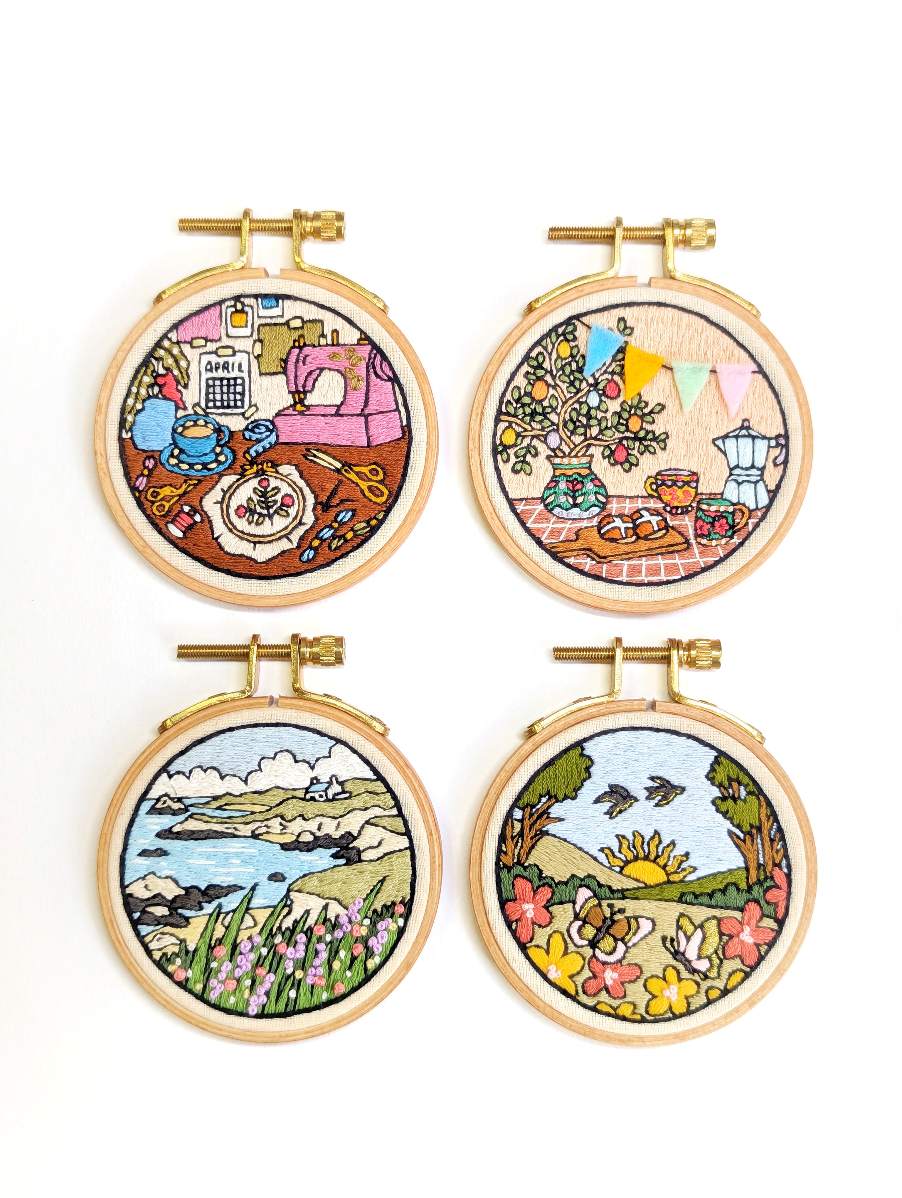 Mini Originals: April – Penny Dowdell Embroidery